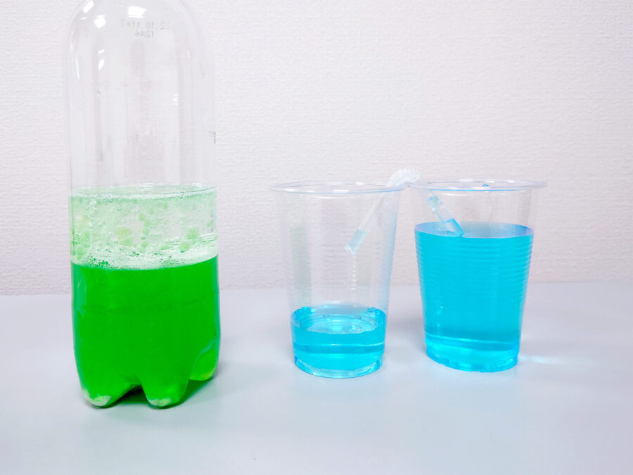 やってみよう!水のおもしろ実験(22年7月23日) 大阪市下水道科学館